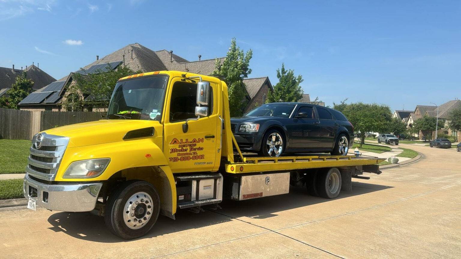 Heavy Duty Towing | Houston, TX | Allan Motors & Wrecker Service